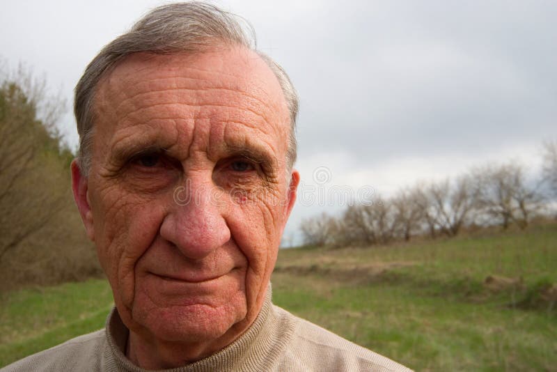 Alter Mann stockfoto. Bild von gealtert, gesicht, menschlich - 28348152