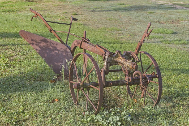 Alter Pflug stockbild. Bild von landwirtschaft, draußen - 35457153