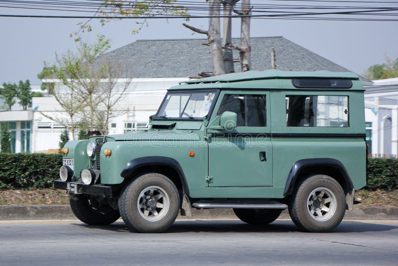Alter Privatwagen Land Rover-Kleinlaster Redaktionelles Foto - Bild von ...