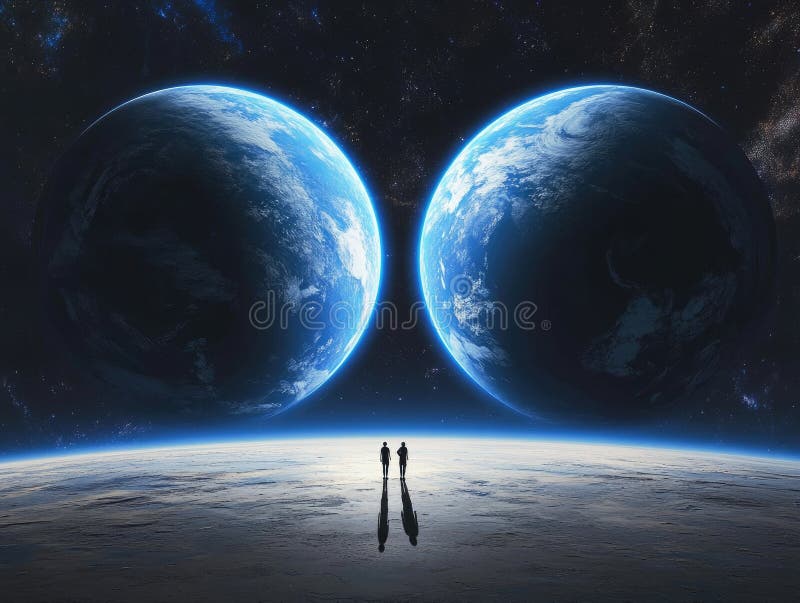 Alternate Dimension: Visual of Parallel Reality, Portraying Concept of ...