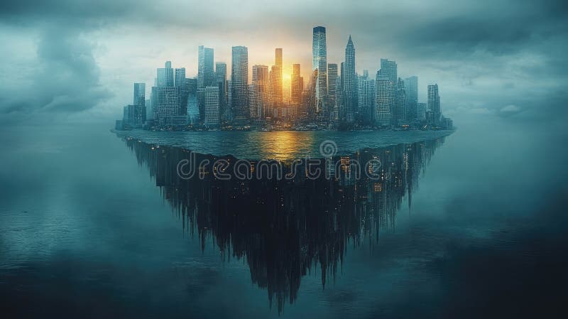 Alternate Dimension: Visual of Parallel Reality, Portraying Concept of ...