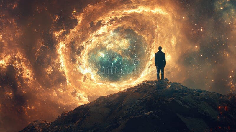 Alternate Dimension: Visual of Parallel Reality, Portraying Concept of ...