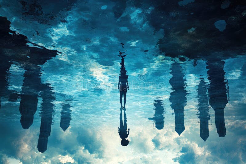 Alternate Dimension: Visual of Parallel Reality, Portraying Concept of ...