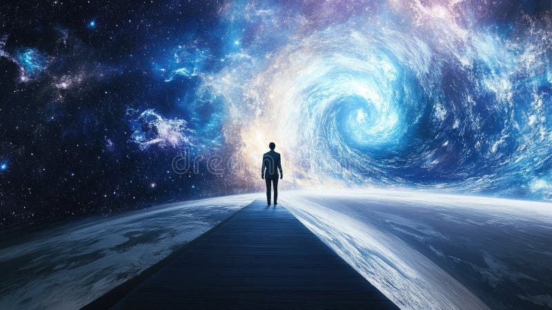 Alternate Dimension: Visual of Parallel Reality, Portraying Concept of ...