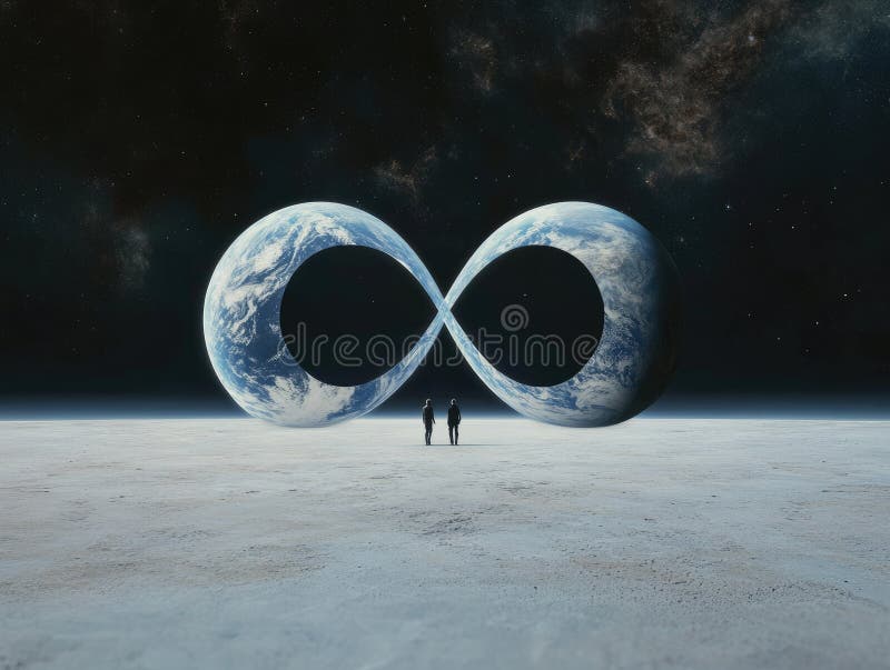 Alternate Dimension: Visual of Parallel Reality, Portraying Concept of ...