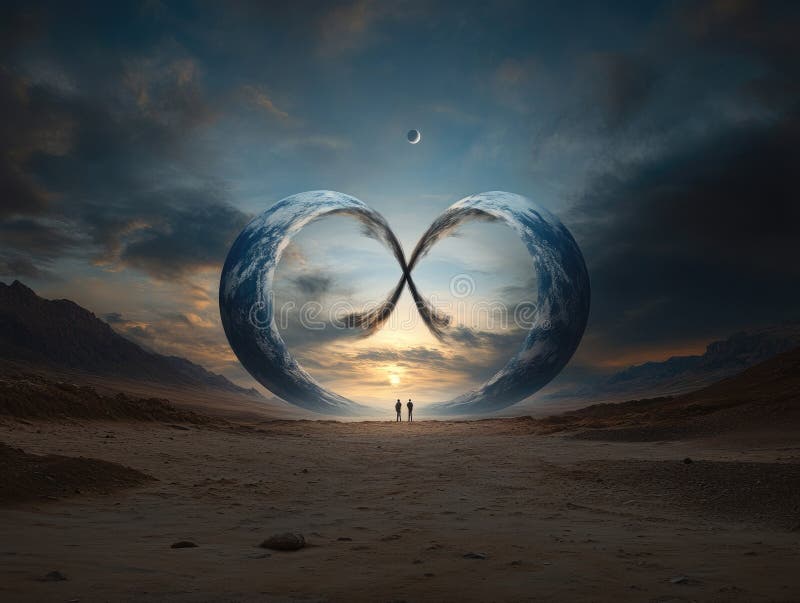 Alternate Dimension: Visual of Parallel Reality, Portraying Concept of ...