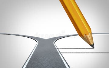 Diverging Path Stock Illustrations – 108 Diverging Path Stock ...