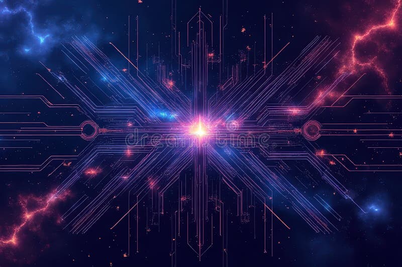 Alternative Approach for Tech Design Stock Illustration - Illustration ...