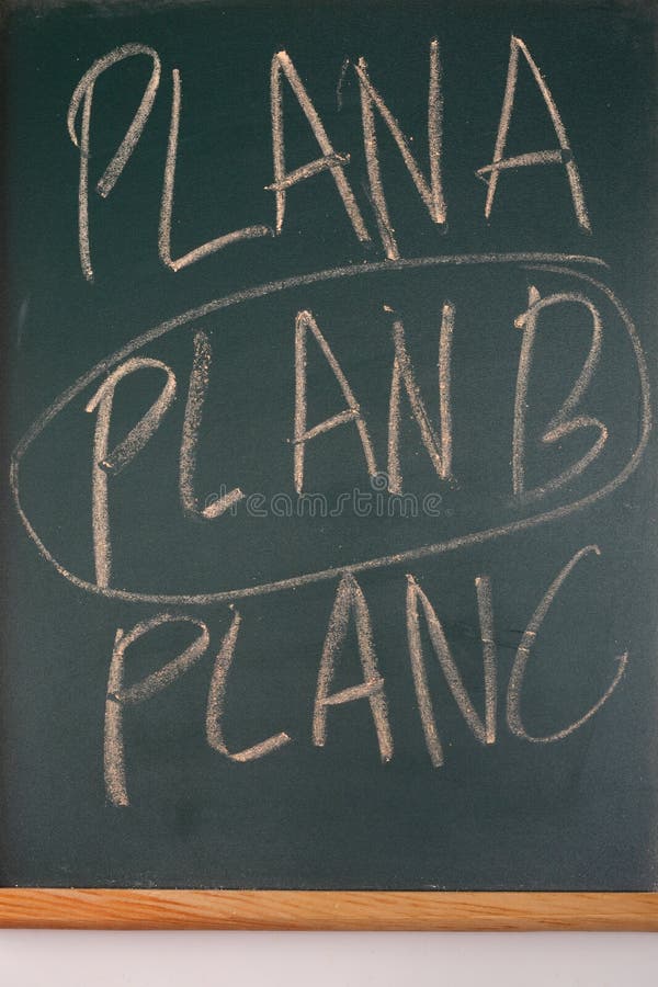 Alternative business plan stock photo. Image of strategy - 49983830