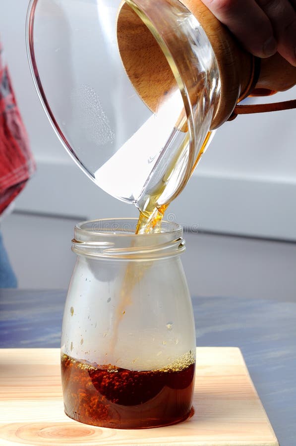 Alternative Coffe Preparing with Chemex Stock Image - Image of bulb ...