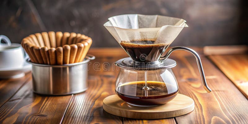 Alternative Coffee Brewing Method Using Pour Over Dripper and Paper ...