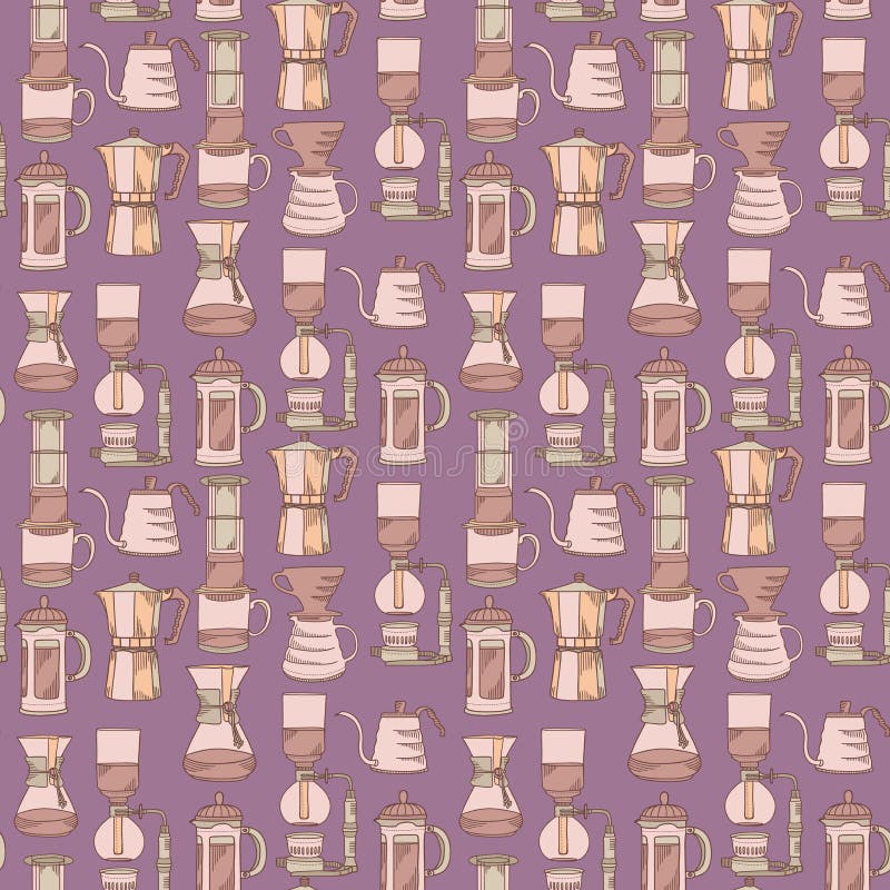 Different Percolators Stock Illustrations – 5 Different Percolators ...