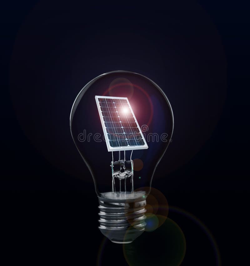 300 Solar Panel Lightbulb Stock Photos - Free & Royalty-Free Stock ...