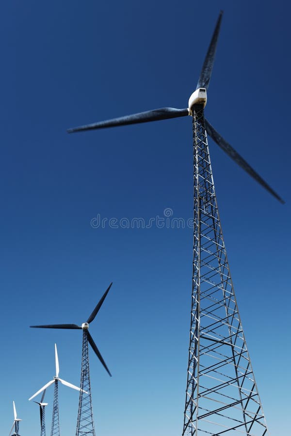 Alternative Energy - Wind Turbines Stock Photo - Image of renewable ...