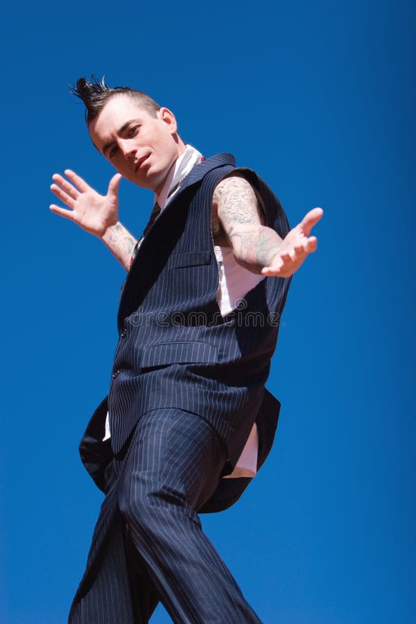 Alternative fashion man stock image. Image of stylish - 4660527