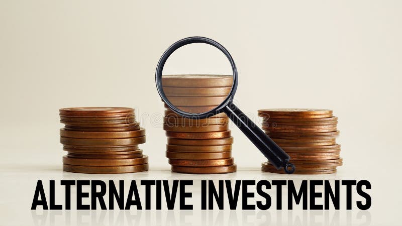 Alternative Investment Market is Shown Using the Text Stock Image ...