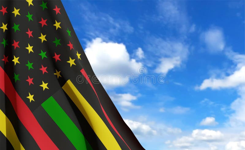 Alternative Juneteenth Flag Stock Vector - Illustration of national ...