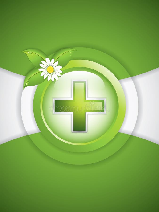 Alternative Medication Concept Stock Vector - Illustration of closeup ...