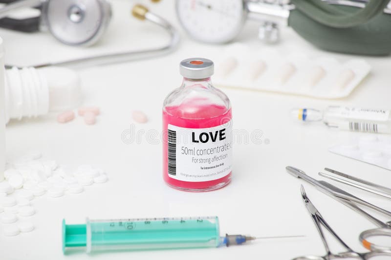 Alternative Medication for Love Stock Image - Image of medicine, health ...