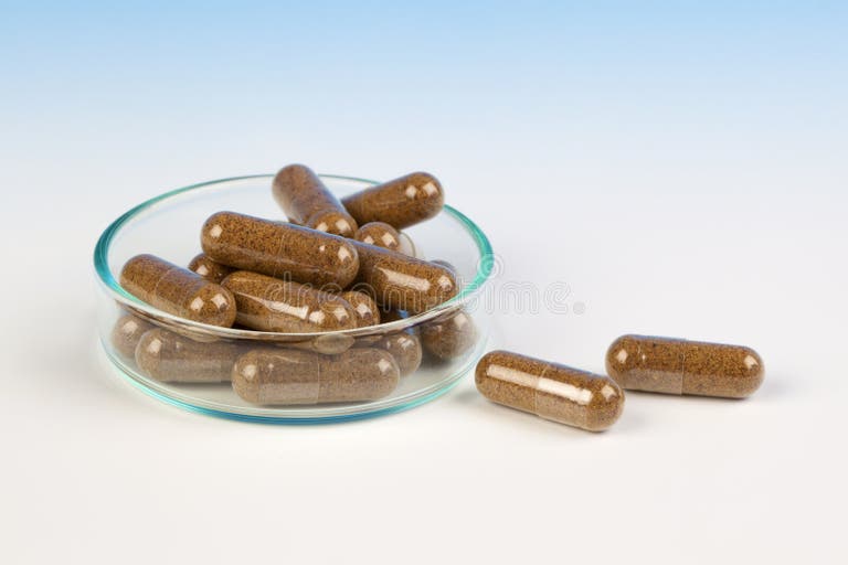 Alternative Medicine Tablets Stock Photo - Image of ginco, painkiller ...