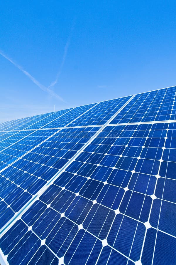 Alternative Solar Energy. Solar Power Plant. Stock Photo - Image of ...