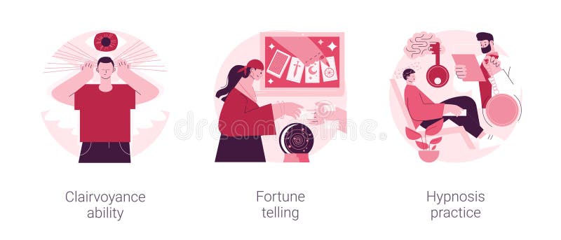 Alternative Spiritual Practices Abstract Concept Vector Illustrations ...