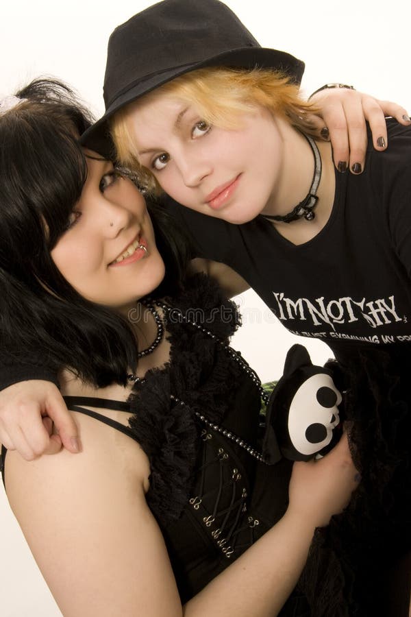 Alternative girls dancing stock photo. Image of young - 2598770