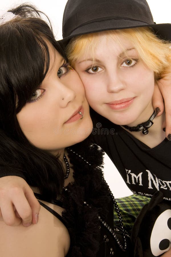 Alternative girls dancing stock photo. Image of young - 2598770