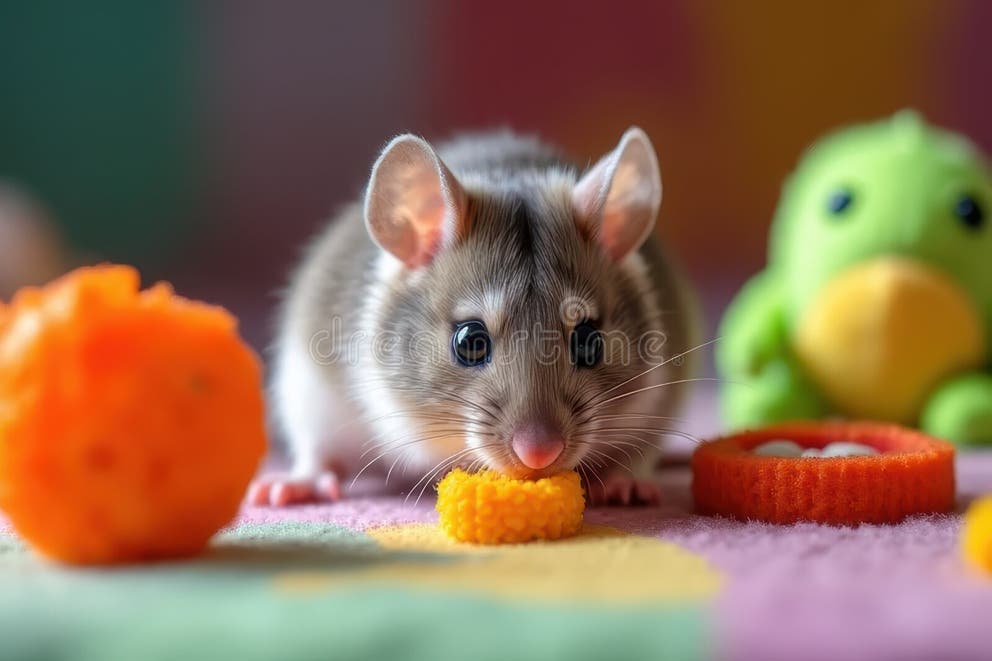 Alternative Title for Fuzzy Mouse Stock Illustration - Illustration of ...