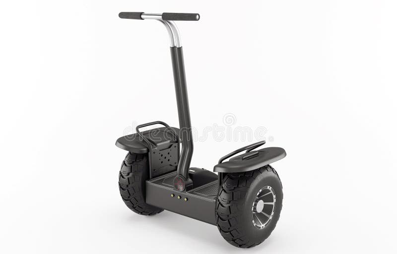 Alternative Transport. Self-Balancing Two Wheel Electric Scooter Stock ...