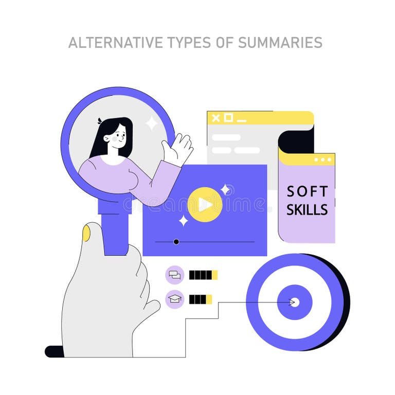 Summary Formats Stock Illustrations – 34 Summary Formats Stock ...