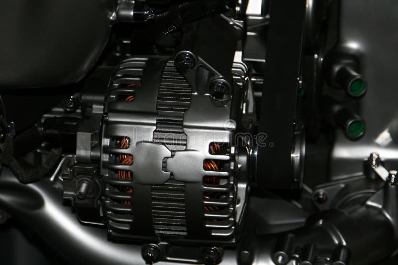 Alternator stock image. Image of diesel, alternator, alternative - 1466825
