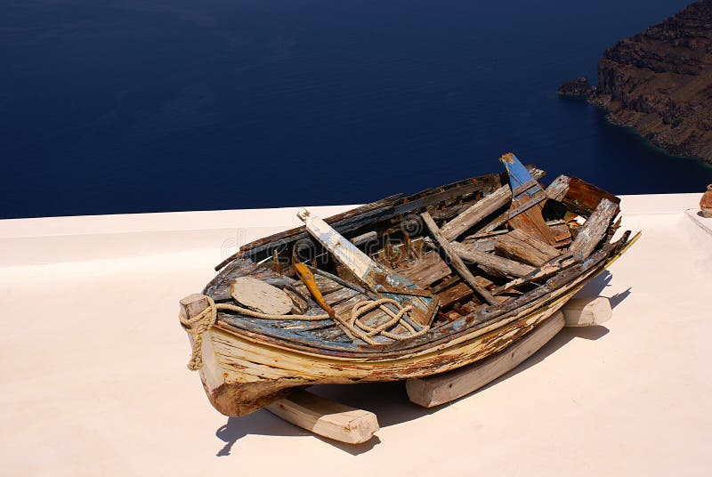 Altes Boot stockbild. Bild von sommer, boot, ruhe, hintergrund - 2644015