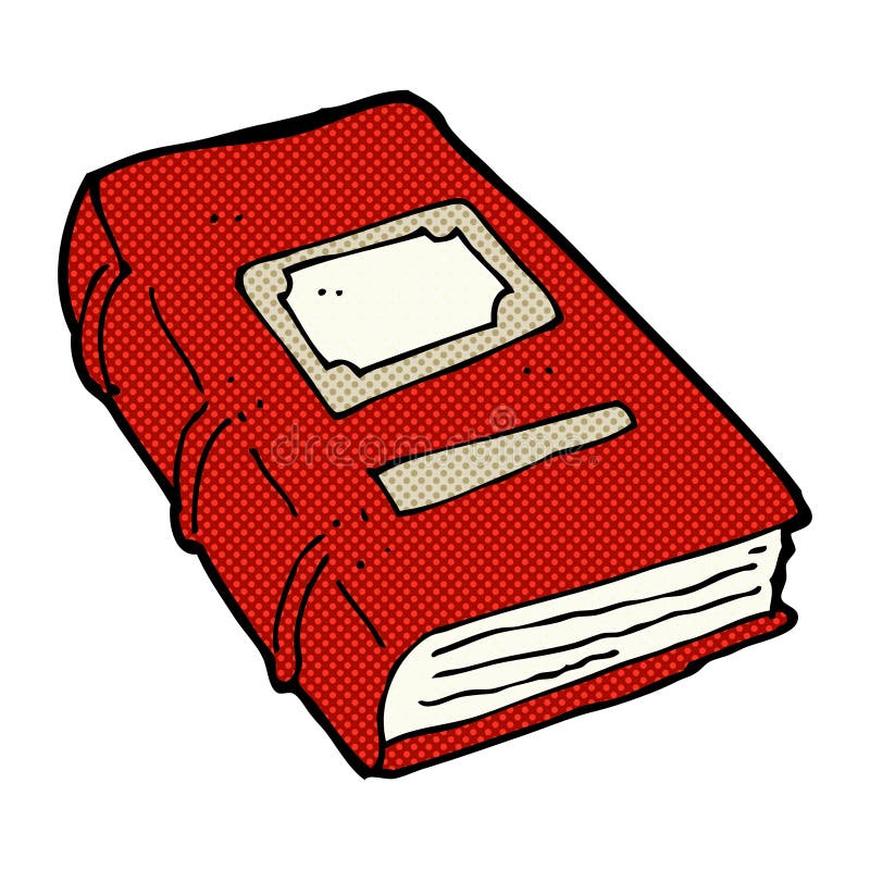 Altes Buch Der Komischen Karikatur Stock Abbildung - Illustration von ...