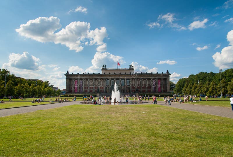 Altes Museum Landscape Berlin Editorial Photo - Image of building ...