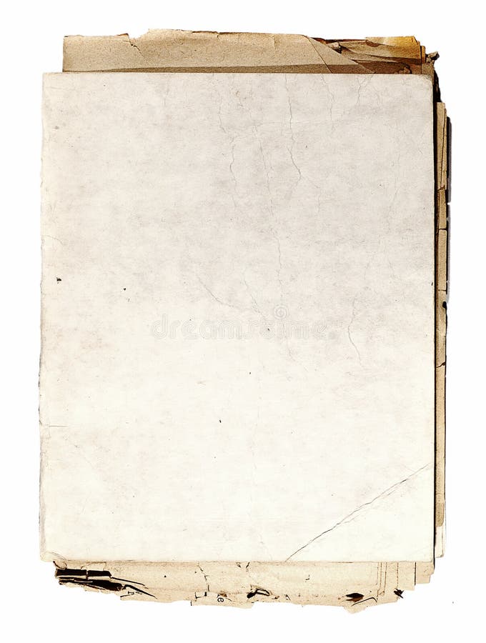 Altes Papier stockfoto. Bild von farbe, alter, gebrannt - 4436364
