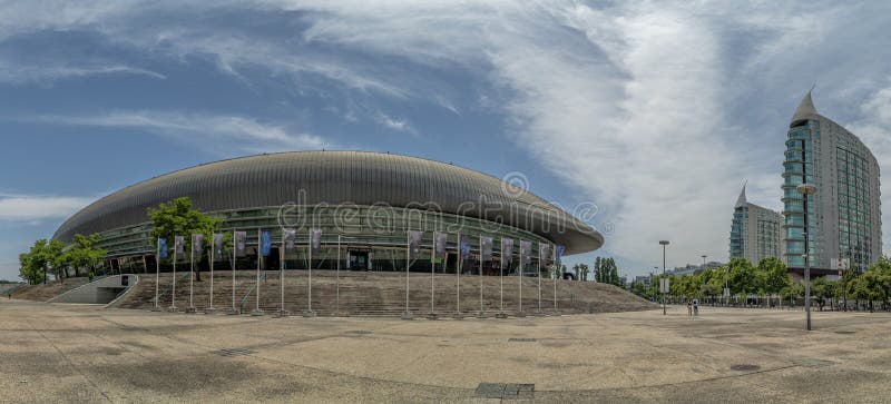Altice Arena Lisbon Expo Area Stock Photo - Image of sunlight, expo98 ...