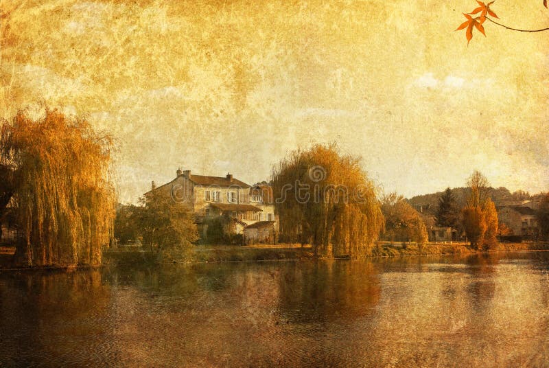 Altmodischer Hintergrund vektor abbildung. Illustration von hintergrund ...