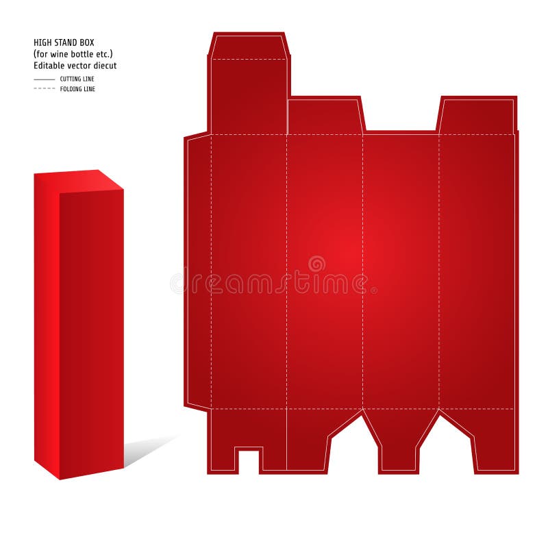 Plantilla Interesante Del Bolso Del Regalo Ilustración del Vector ...