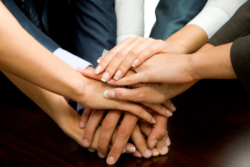 Altogether stock image. Image of businesspeople, joined - 11621029