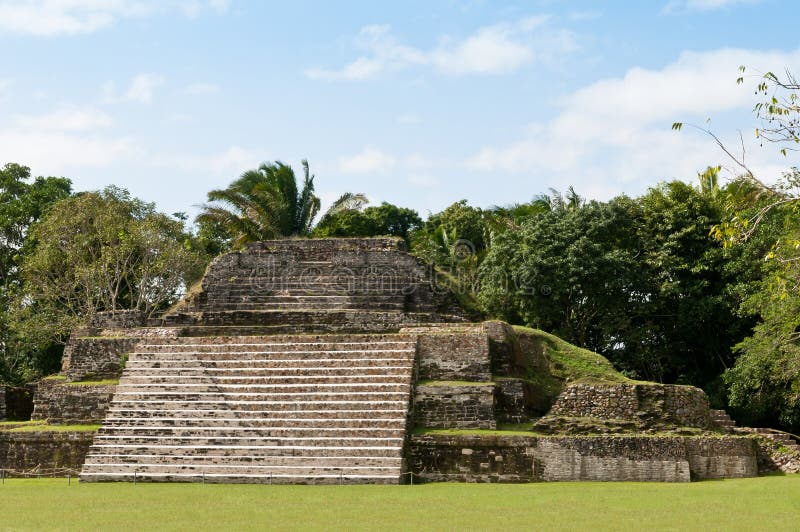 Altun Ha Mayan Ruins stock photo. Image of inca, ancient - 23045468