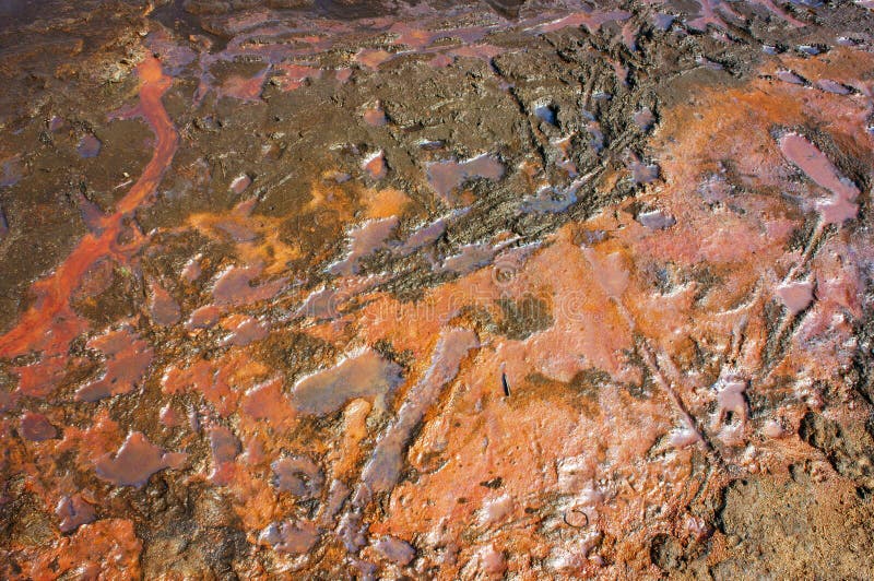 Aluinaarde, Oranje Alkalisch Land Stock Afbeelding - Image of viet ...