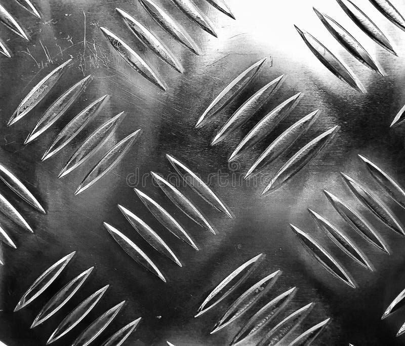 Alumininum checkered plate stock image. Image of checkered - 343185303