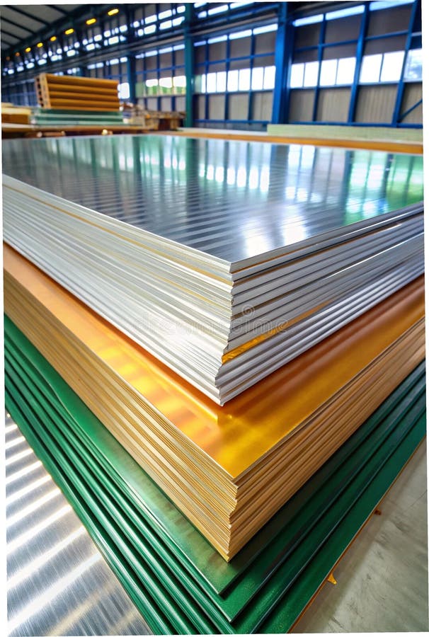 Aluminium Composite Foil Panel for Durable Roofing Solutions Stock ...