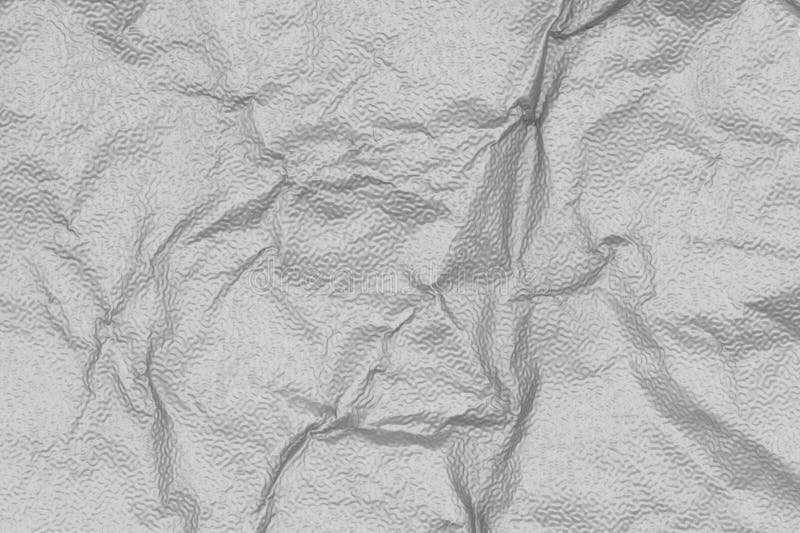 Aluminium Foil Crumpled. Silver Aluminium Foil Texture Background ...