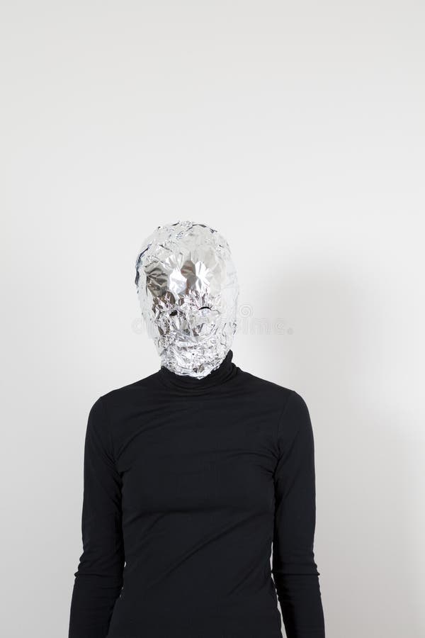 Aluminium mask stock photo. Image of handiwork, foil - 87266310