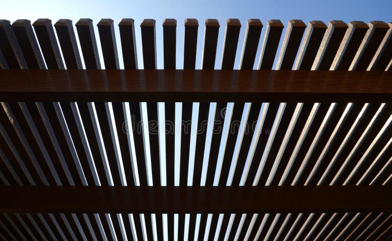 Pergola stock image. Image of aluminium, texture, garden - 58016385