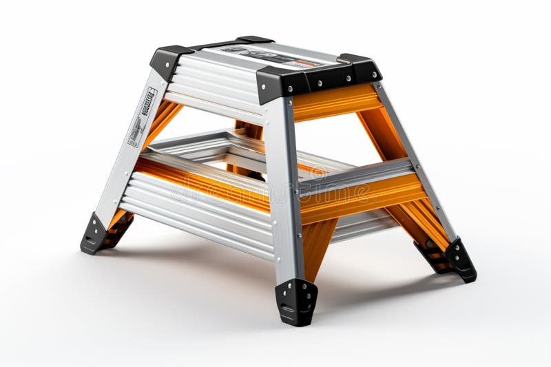 Man support ladder logo stock vector. Illustration of blue - 89180745