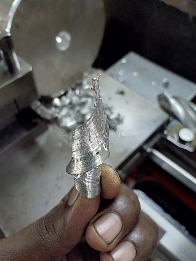 Aluminium grade scarp stock image. Image of turning - 125686577