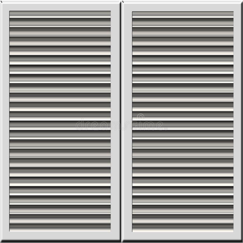 Aluminium Window (Seamless Texture) Stock Illustration - Illustration ...